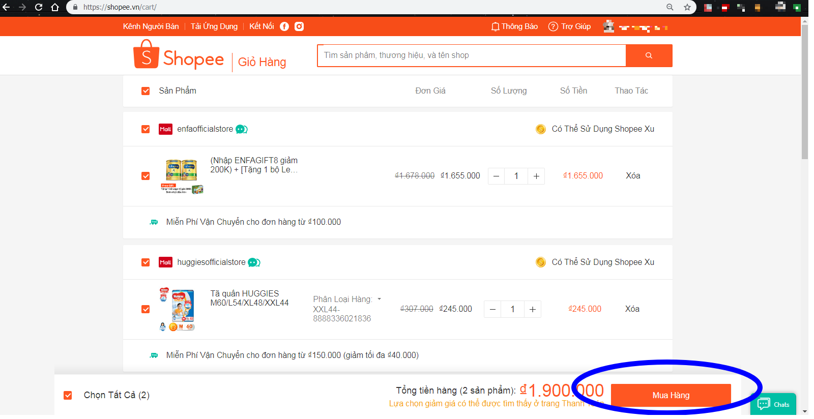 Cách dùng nhiều mã giảm giá Shopee cùng lúc | MGG.VN